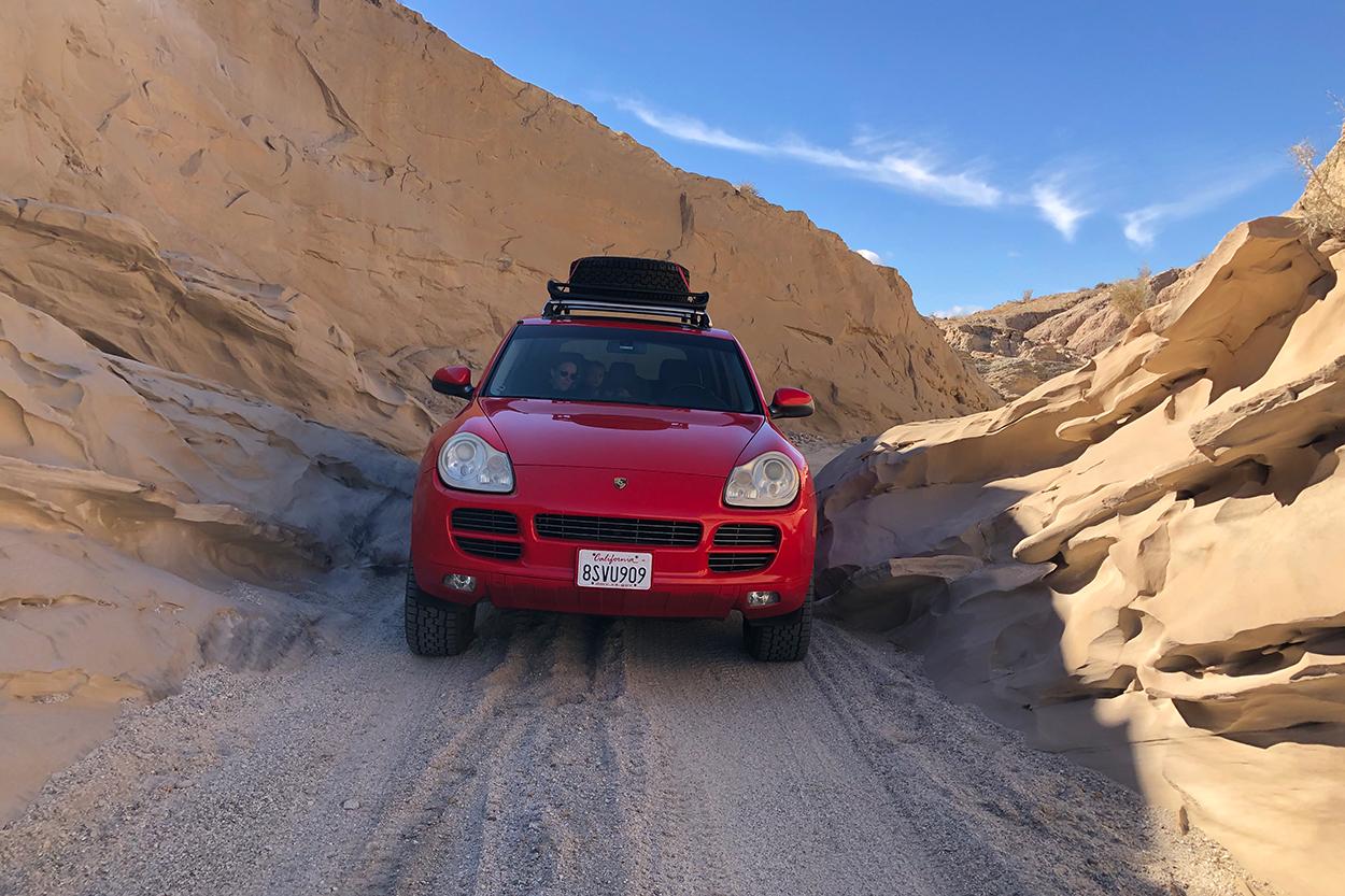 'Tomato' in the Desert: Our Porsche Cayenne meets its first real off ...