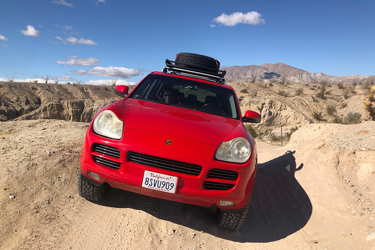 'Tomato' in the Desert: Our Porsche Cayenne meets its first real off ...