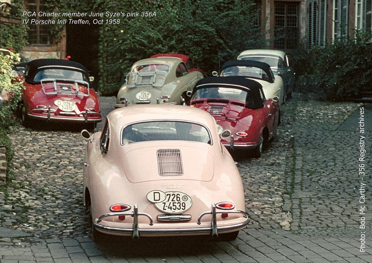 From the Archives: The First PCA Treffens to Europe | The Porsche Club ...