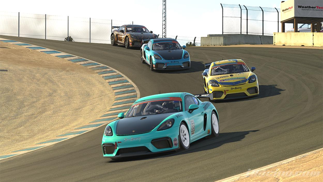 PCA Sim Racing: Series 5, Event 1 recap: Laguna Seca | The Porsche Club ...