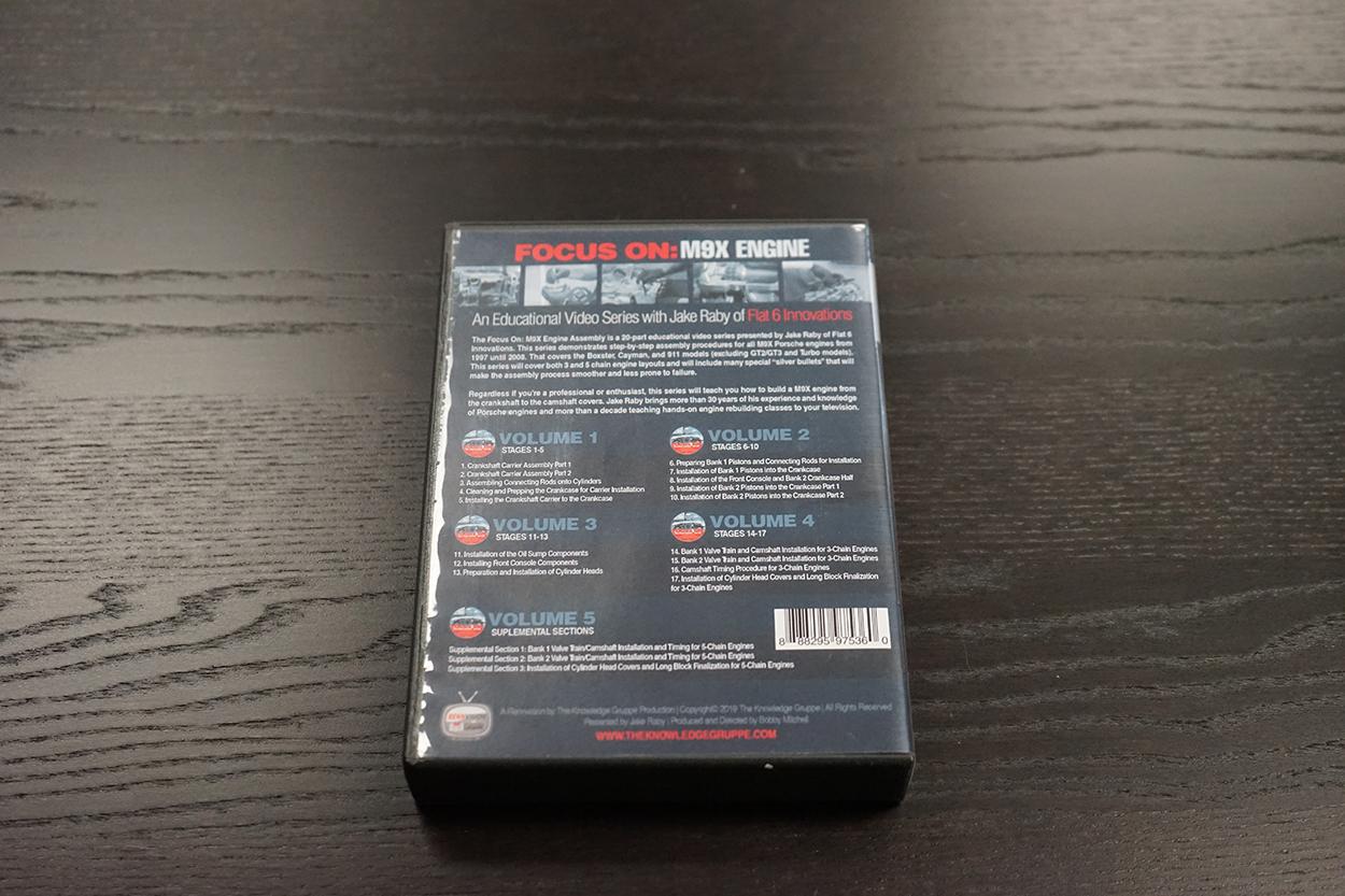 'M9X Engine Assembly' DVD set shows you how to build Porsche M96 and ...