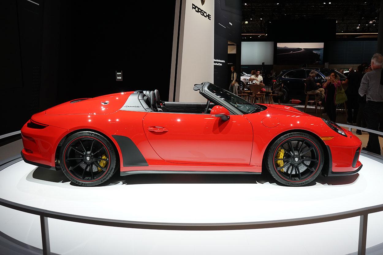 Porsche debuts new 911 Speedster with GT3 flat-six at NY Auto Show [w ...