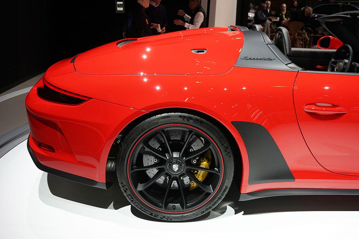 Porsche debuts new 911 Speedster with GT3 flat-six at NY Auto Show [w ...